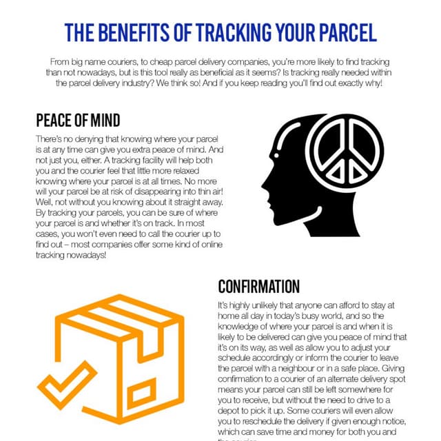 Benefits of Tracking Your Parcel | PDF