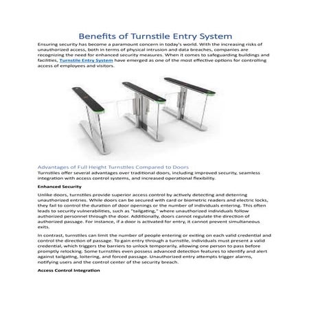 Benefits of Turnstile Entry System.pdf