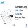 Benefits of Using OMR Sheet Reader to Evaluate Sheet | PPTX | Desktop Publishing | Computer ...