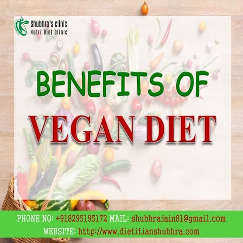 Benefits Of Vegan Diet | PPTX