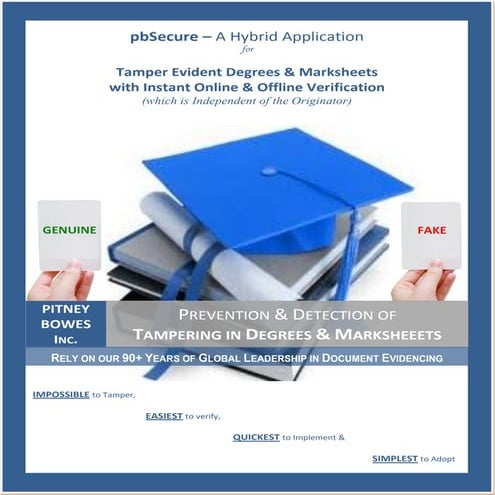 Blockchain Based e-Certificate In Education | PPTX