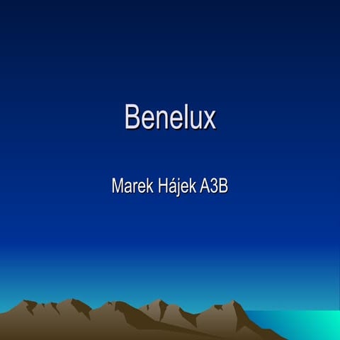 Benelux | PPT