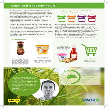 Clean label is the new natural | PDF