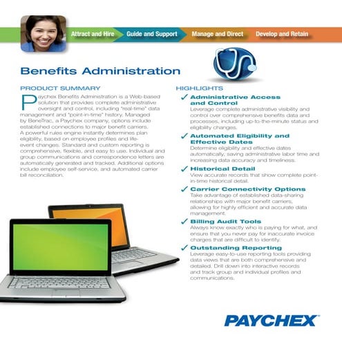 Benefits administration | PDF
