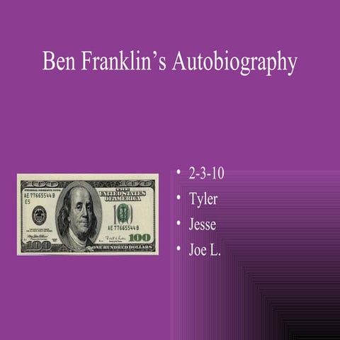 Ben Franklin | PPT