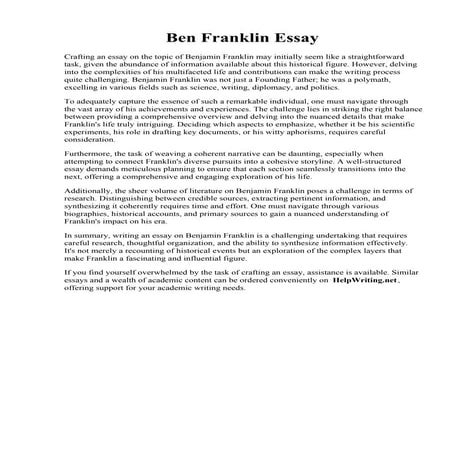 Ben Franklin Essay.pdf