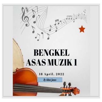 Simbol Not Muzik.pdf untuk murid tahun 4 | PDF