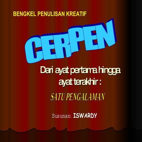 Bengkel penulisan kreat if manaf | PPT