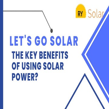 Solar Energy vs. Traditional Energy: Why Go Solar? | PDF