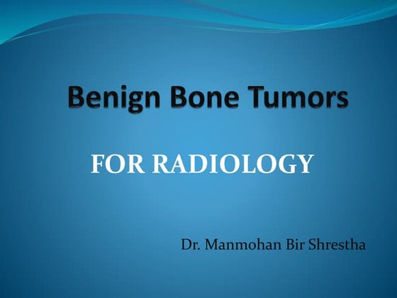 Approach to bone tumors | PPT