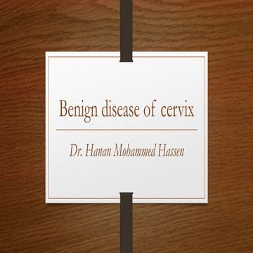 Hypertrophic elongated cervix (elongation of cervix) | PPTX