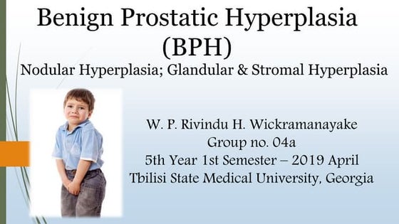 Benign prostatic hyperplasia (BPH) | PPT