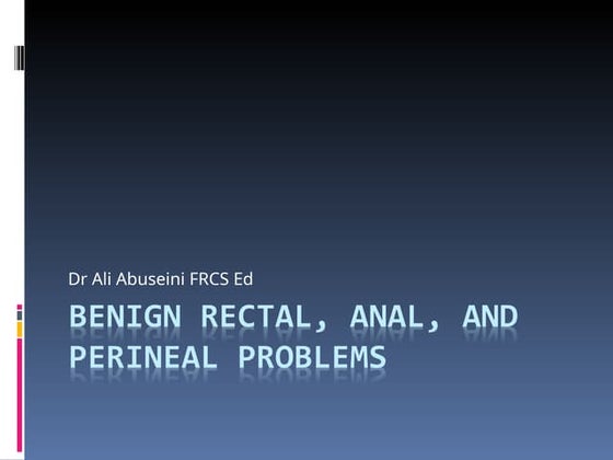 Perinal conditions.pptx painful and GI bleed | PPT