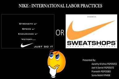 Nike Public Relations