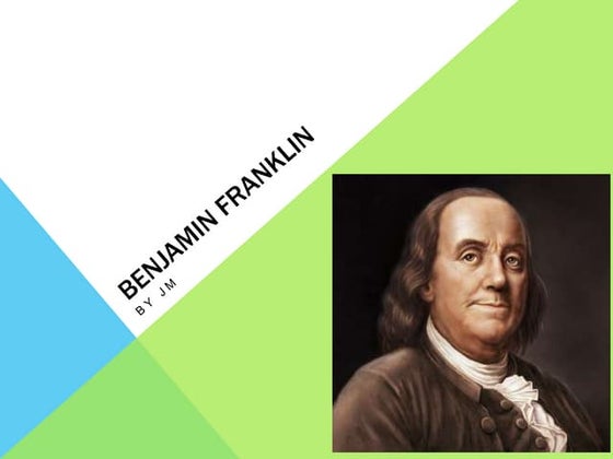 Benjamin Franklin | PPT