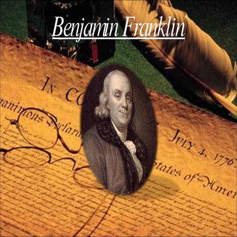 Benjamin Franklin powerpoint | PPT
