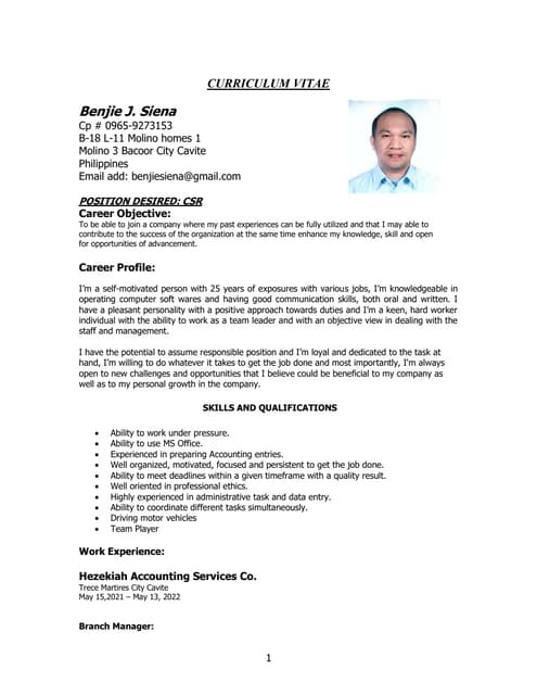 jaypee_resume | DOCX | Education