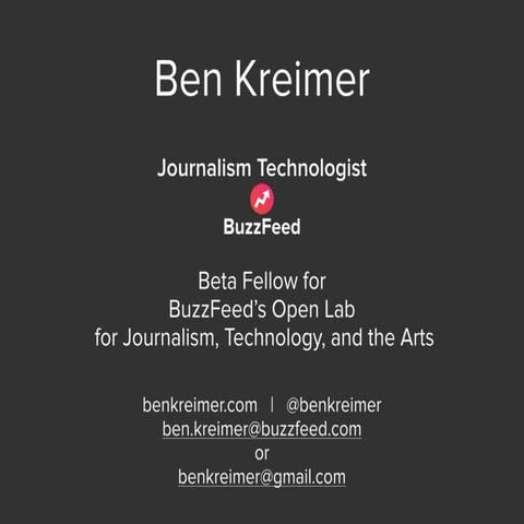 Ben Kreimer – The value of 360-degree video | PPT