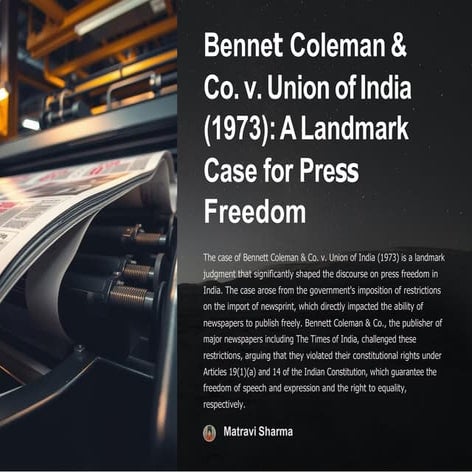 Bennett-Coleman-and-Co-v-Union-of-India-1973-A-Landmark-Case-for-Press ...
