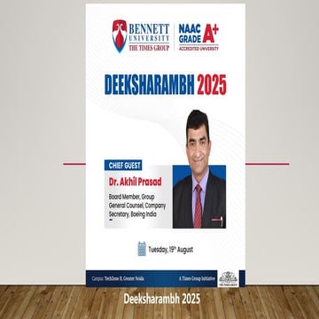 Bennett University Sets New Milestones at AIU Anveshan 2025 Multiple ...