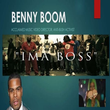 Director Analysis - Benny Boom | PPTX