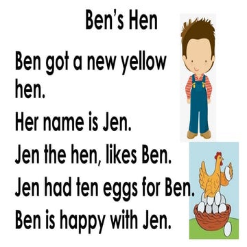 Ben’s Hen bens hen bens hen bens hen bens hen | PPTX