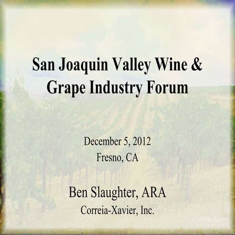 Ben Slaughter, ARA | PPSX | Agriculture | Industries