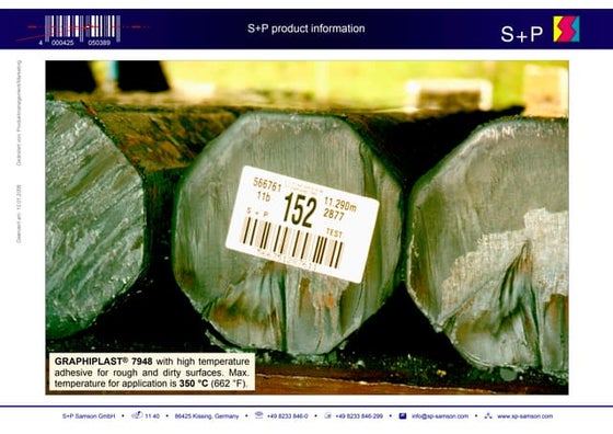 S+P Slab Labeling | PDF