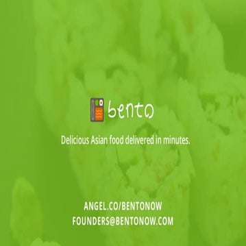 Bento Pitch Deck | PDF