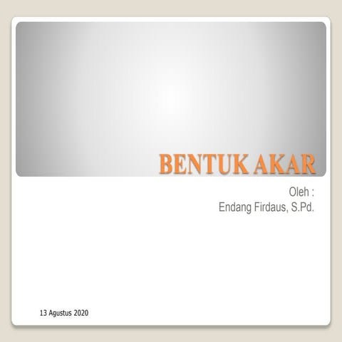 Bentuk akar kelas x | PPTX
