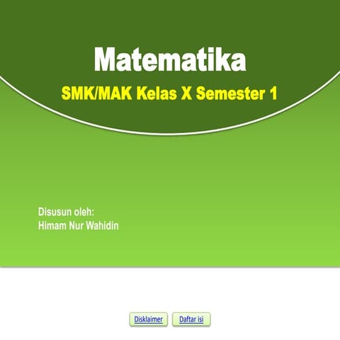 Bentuk Akar Matematika SMA 10.pptx