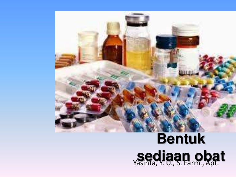 Macam Macam Sediaan Farmasi Injeksi - Riset