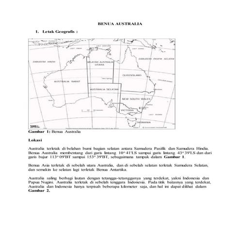 Benua australia | PDF