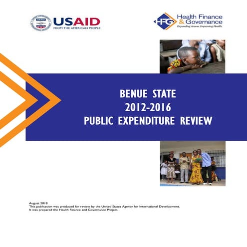 BENUE STATE, NIGERIA 2012-2016 PUBLIC EXPENDITURE REVIEW | PDF
