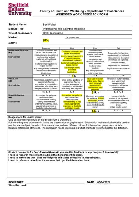 Assessment scheme | DOCX