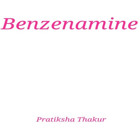 Benzenamine | PDF | Chemistry | Science