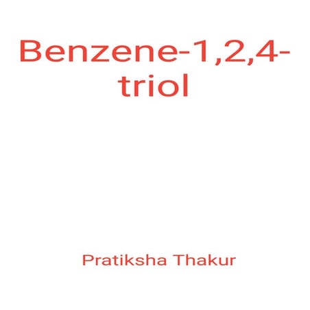 Benzene-1,2,4-triol | PDF