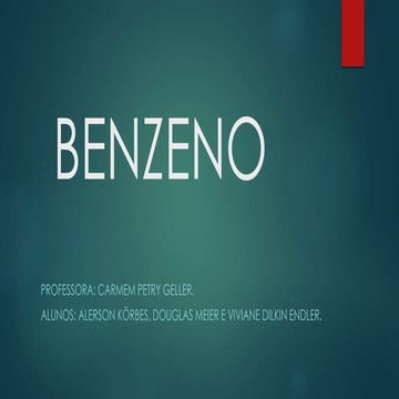 Benzeno | PPTX