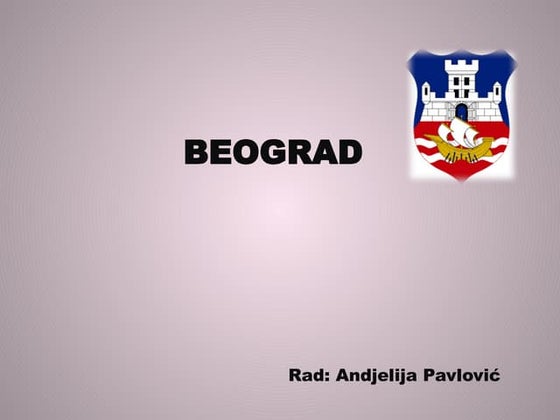 Beograd grad koji volim | PPT