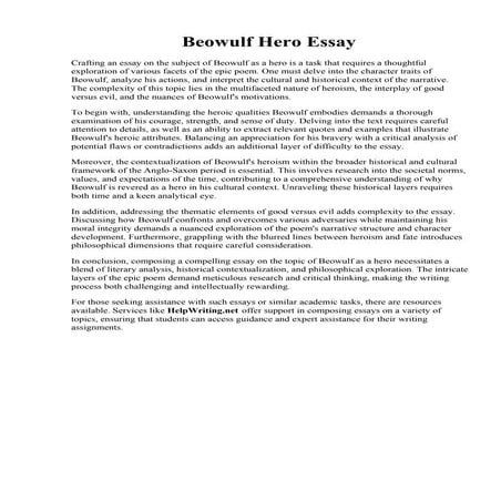 Beowulf Hero Essay.pdf