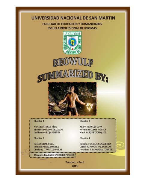 The-epic-story of "the story of-beowulf" | PDF
