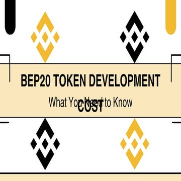 Future Trends in BEP20 Token Development What to Watch in 2025 | PDF