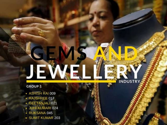 gems and jewellery ppt | PPTX