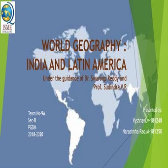 Latin American and carribean region presentation | PPTX
