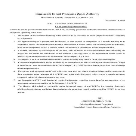 Bepza instruction 1 2 | PDF