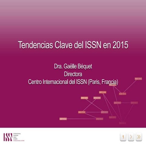 Sobre ISSN en América Latina (Agosto 2015) | PPTX | Databases | Computer Software and Applications