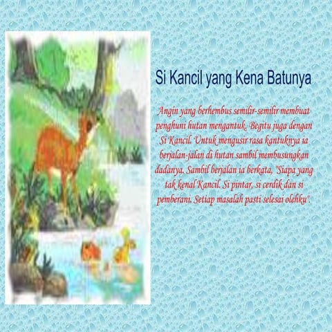 Dongeng SI KANCIL | PPTX