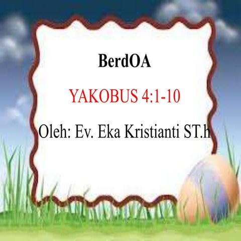 Berdoa | PPTX