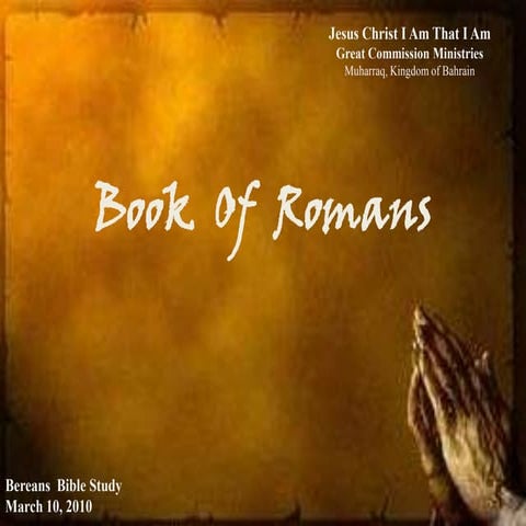 The Book of Romans | PPTX
