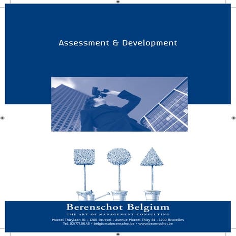 Berenschot Assessment & Development Leaflet Nl | PDF